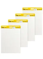 3m Post-It Easel Pad White 25 in x 30 in, 30sht/pad, 4