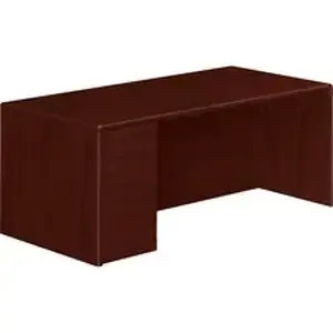 Hon Company HON 10700 Series Left Pedestal Desk - 3-Drawer - 72