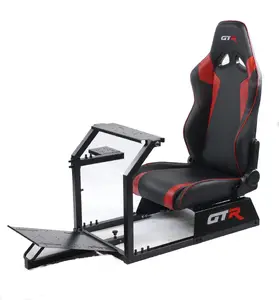 Gtr Simulator GTR Simulator GTA Racing Cockpit - Black and Red